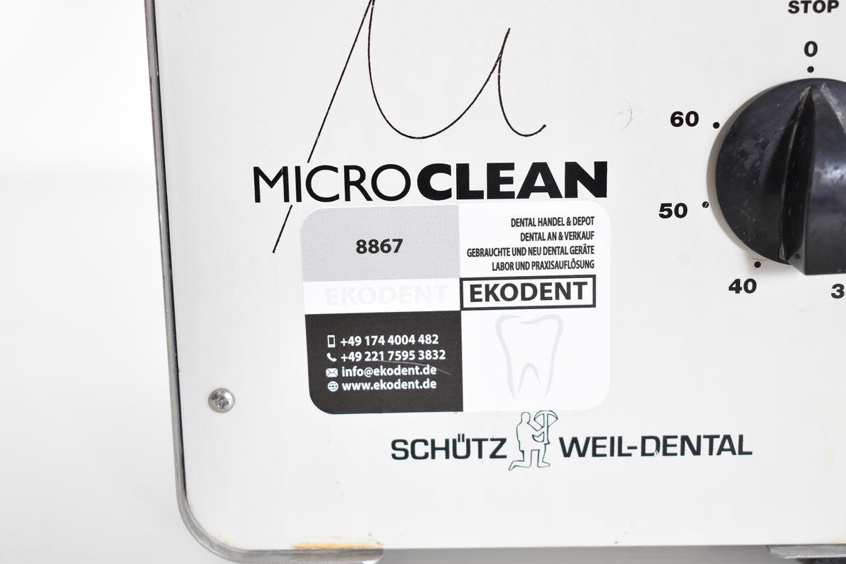 Schütz-Weil Dental Microclean, Reinigungsgerät mit Nadel, Ultraschallgerät, Dental – EKODENT