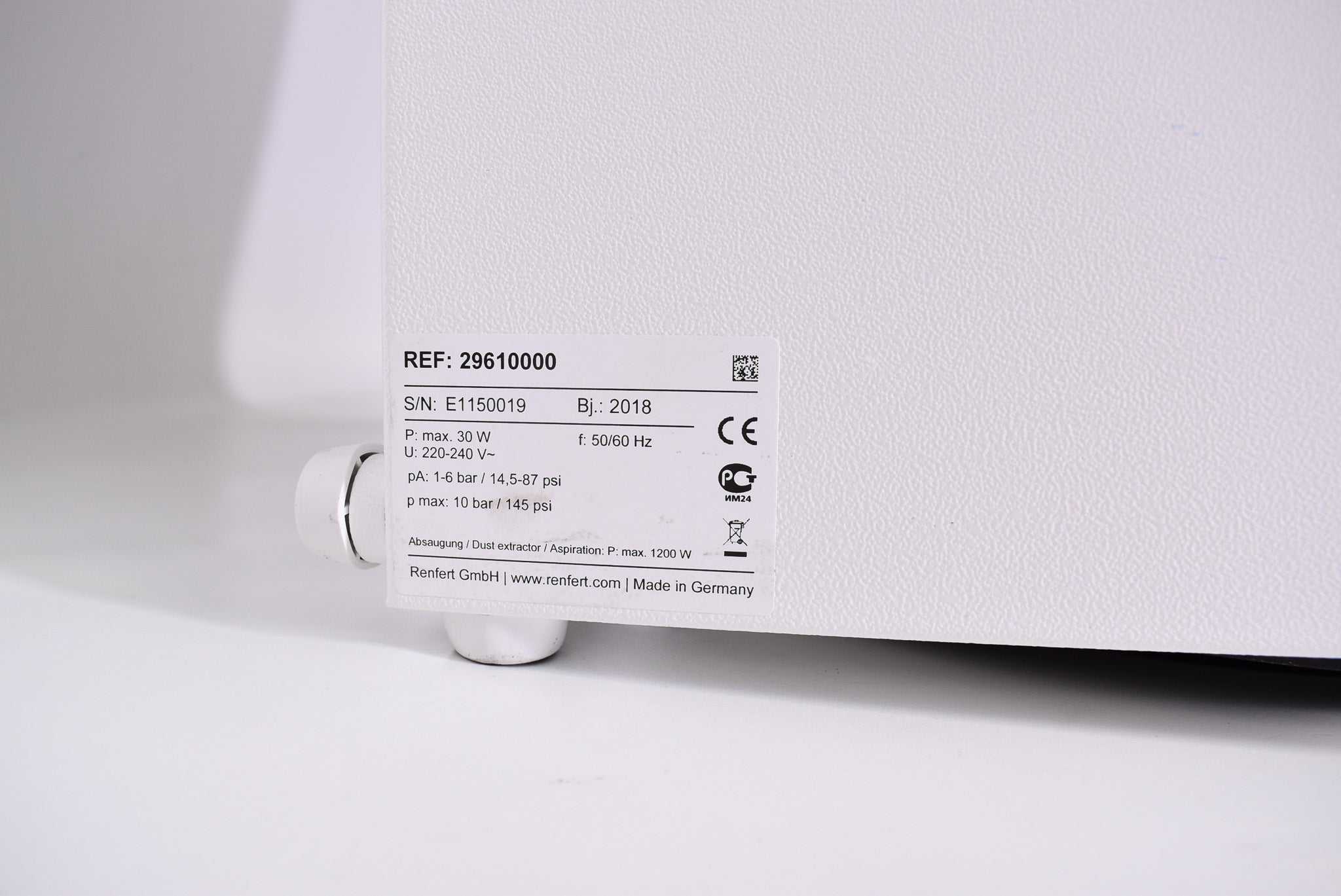 Renfert Vario Jet Automatic Sandstrahler dentalhandel dental handel dental depo, zahntechnik ...