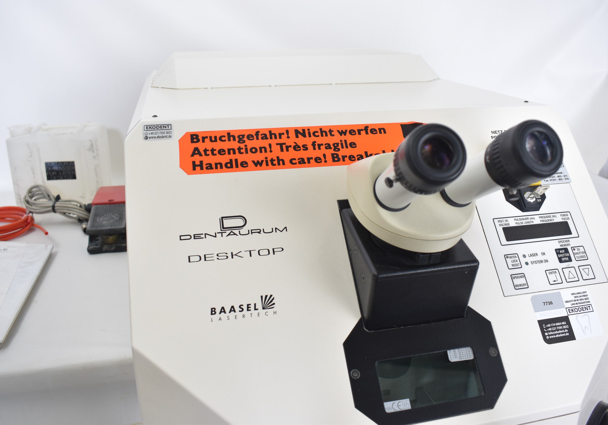 Dentaurum Desktop Laser, Dental, Zahnlabor, – EKODENT